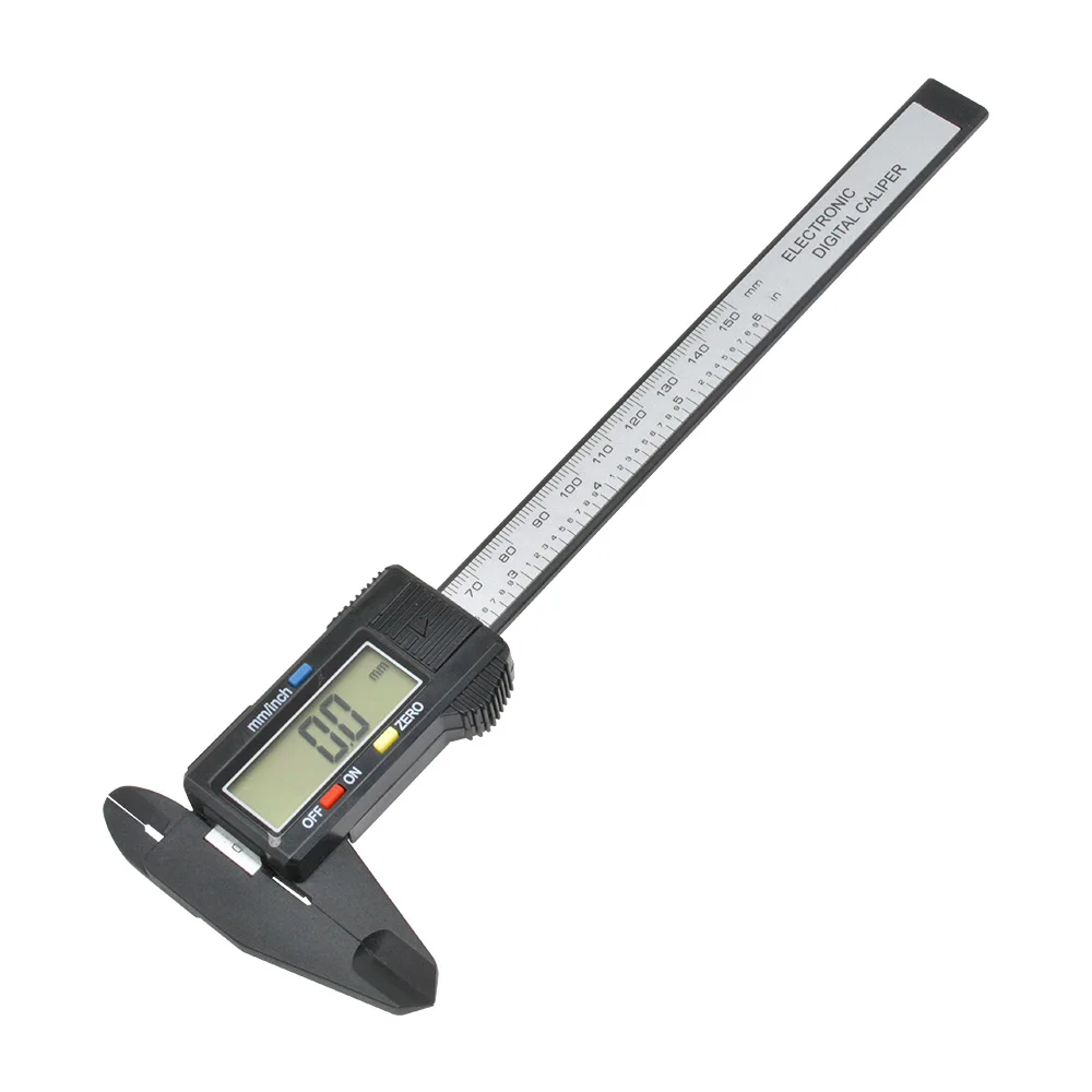 150mm-Electronic-Digital-Caliper-Carbon-Fiber-Dial-Vernier-Caliper ...