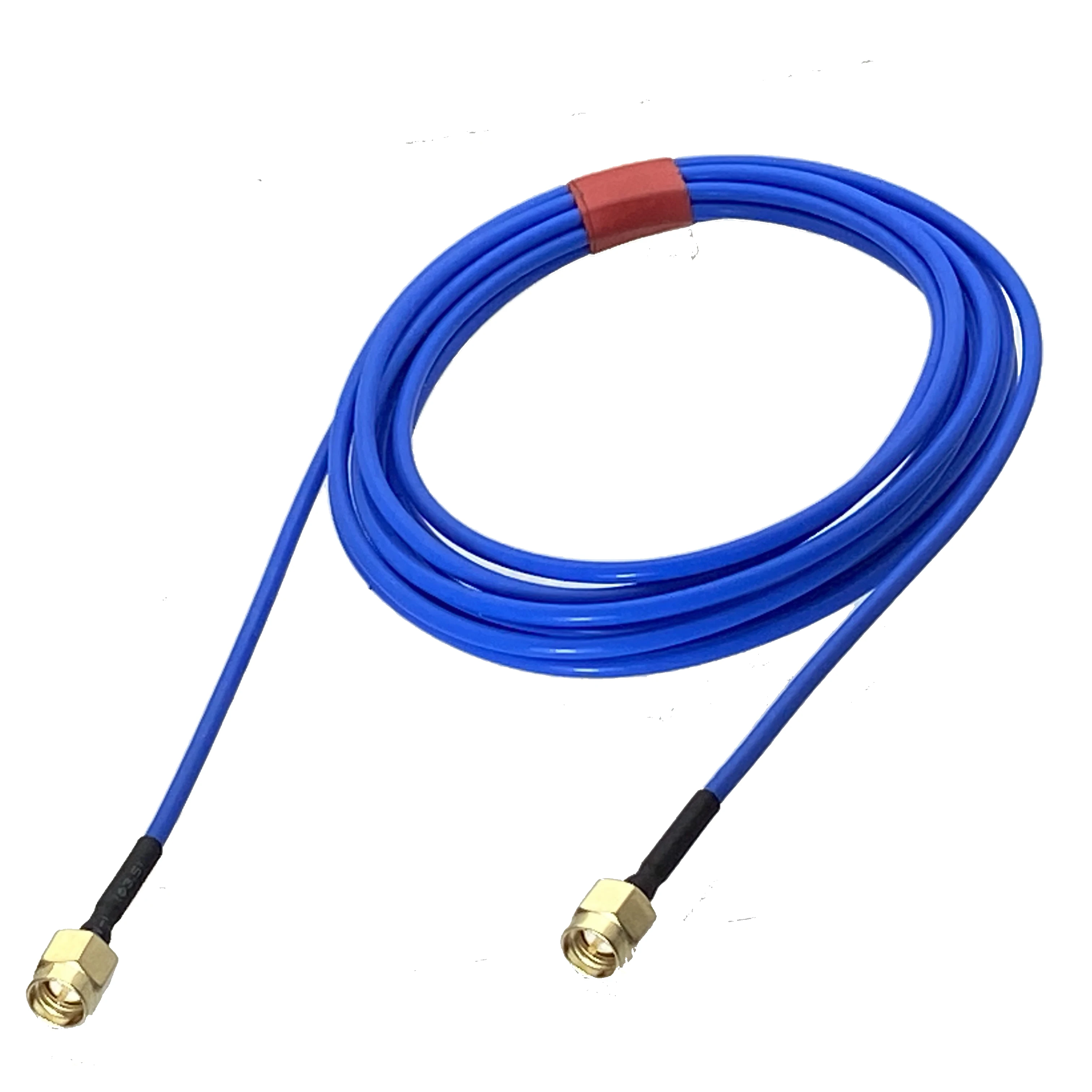 RF-Connector-SMA-Male-Plug-to-SMA-Male-Plug-RG405-0-086-Bule-Cable-Semi ...