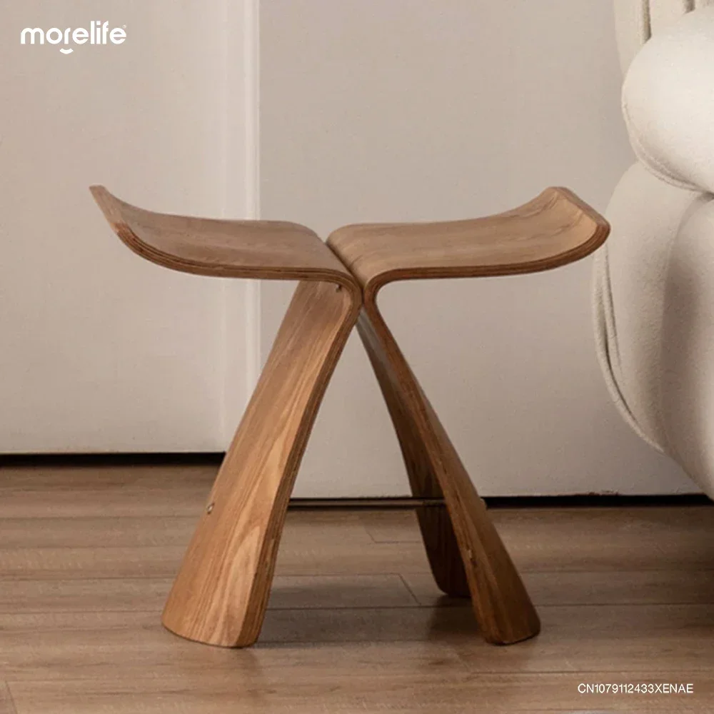 Japanese-Style-Small-Solid-Wood-Stools-Ottomans-Household-Living-Room-Simple-Footstool-Nordic ...