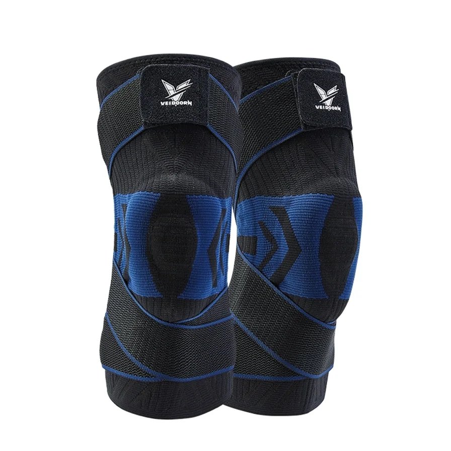 1PC-Men-Compression-Crossfit-Rodilleras-Elastic-Sport-Knee-Brace-with ...