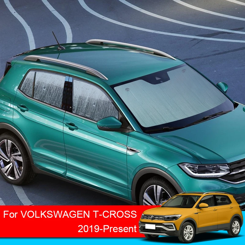 For Volkswagen T-cross 2019-2025car Sunshades Uv Protection Cover Side ...