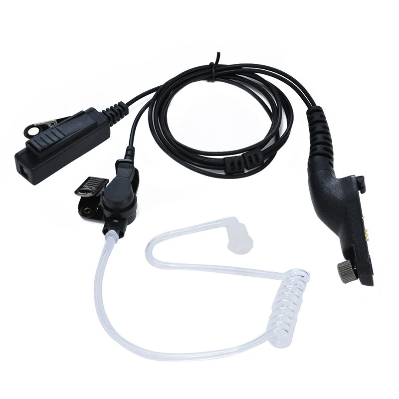 PTT-MIC-Headset-Covert-Acoustic-Tube-In-ear-Earpiece-For-APX8000-7000 ...