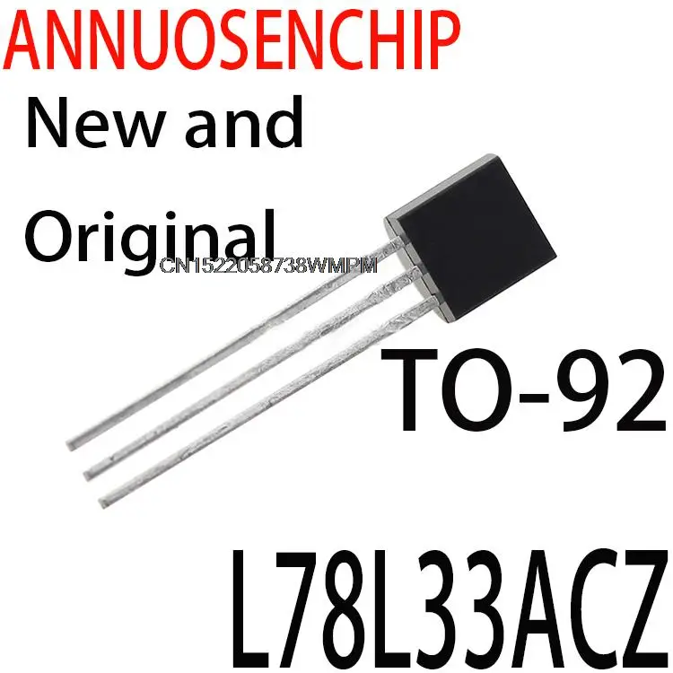 100pcs New And Original L78l33a 78l33 Reg Ldo 3.3v .1a To-92 St New ...