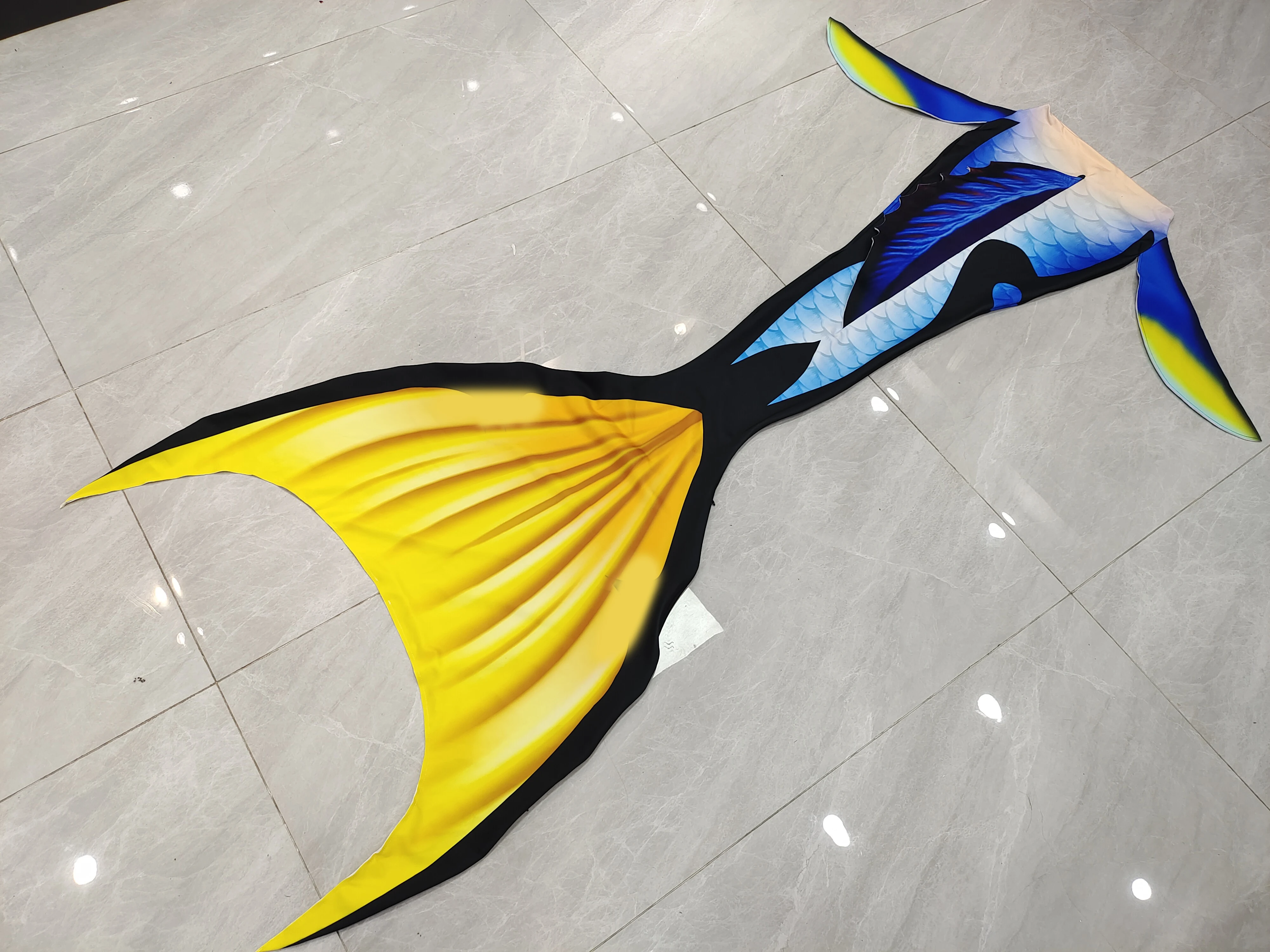 Mermaid Tail With Clownfish