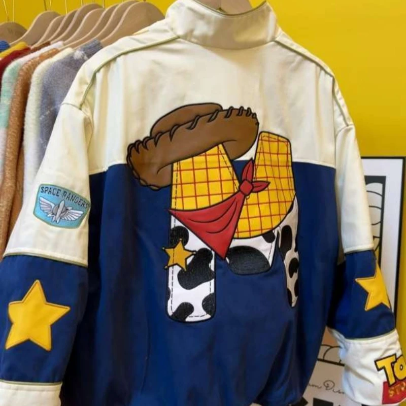 Disney Toy Story Woody cartoon lined thin jacket comfortable ...