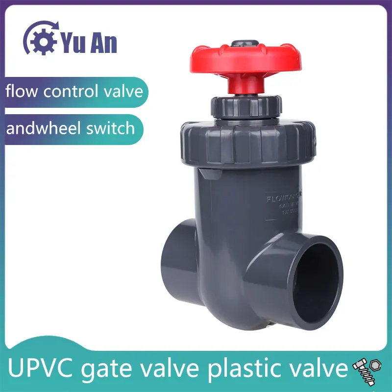 UPVC-Gate-Valve-V-lvula-de-pl-stico-PVC-Gate-Flow-Control-Valve-Precis ...