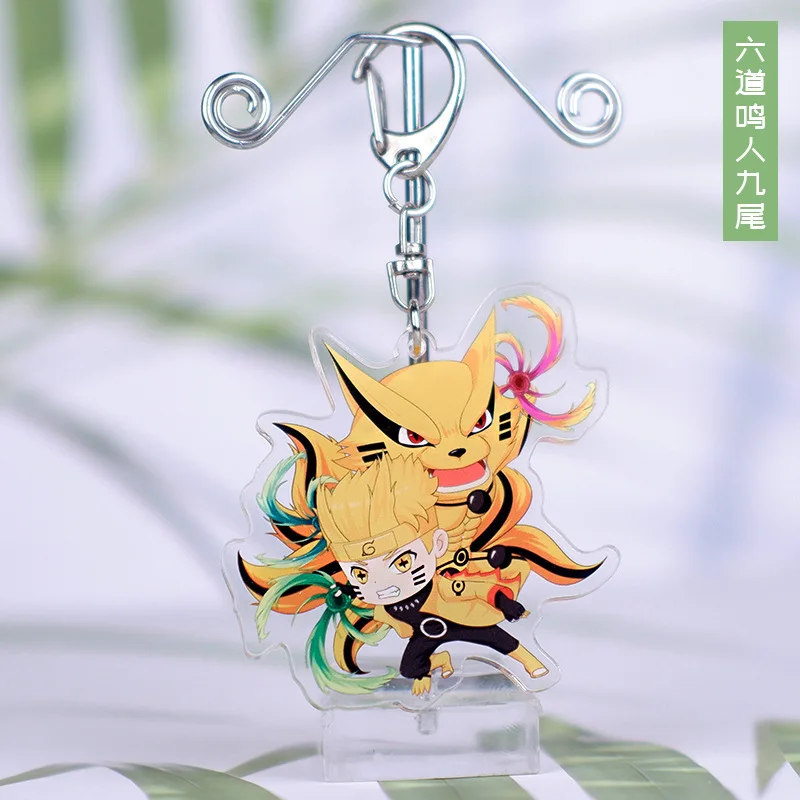 Anime Akatsuki Acrylic Keychains Uzumaki Hatake Kakashi Haruno Sakura ...