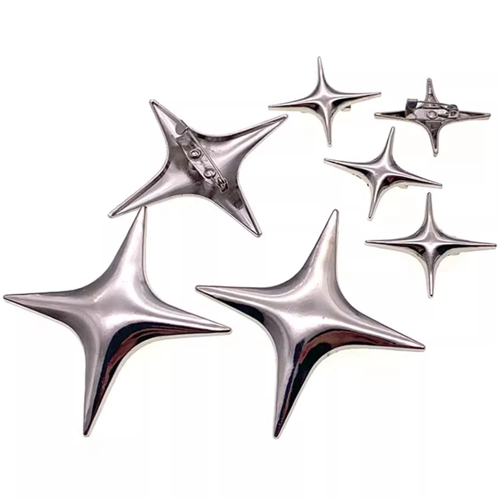 Broches-de-estrella-de-Cruz-de-Metal-para-hombres-y-mujeres-alfileres ...