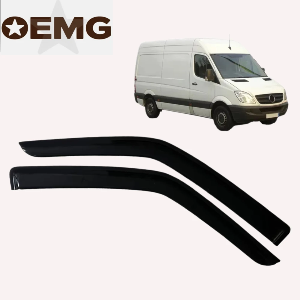 Window Visor Rain Guards for MERCEDES-BENZ Sprinter 2006-2010 2011 2012 ...