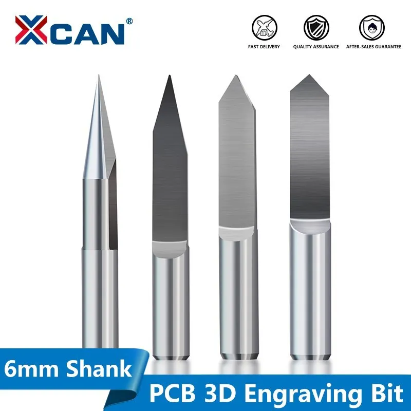 V Shape Carbide Engraving Bit | Carbide Milling Cutter Degree - 6mm ...