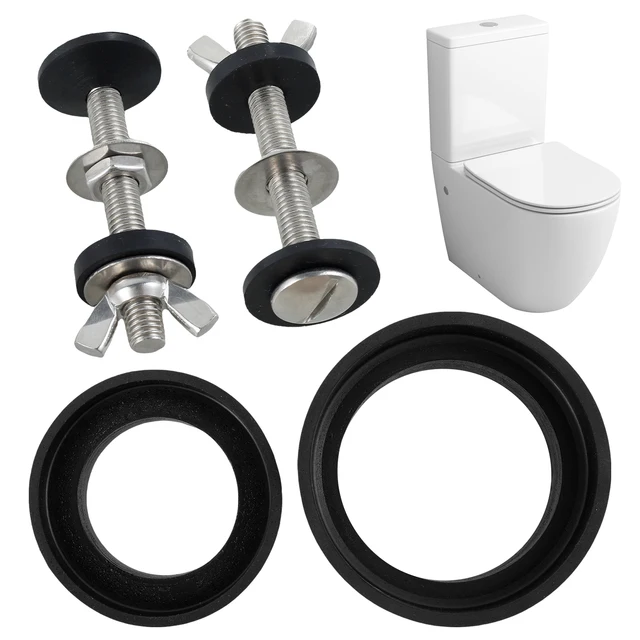 Sponge Rubber Toilet Gasket Universal Toilet Tank To Bowl Repair Kit ...