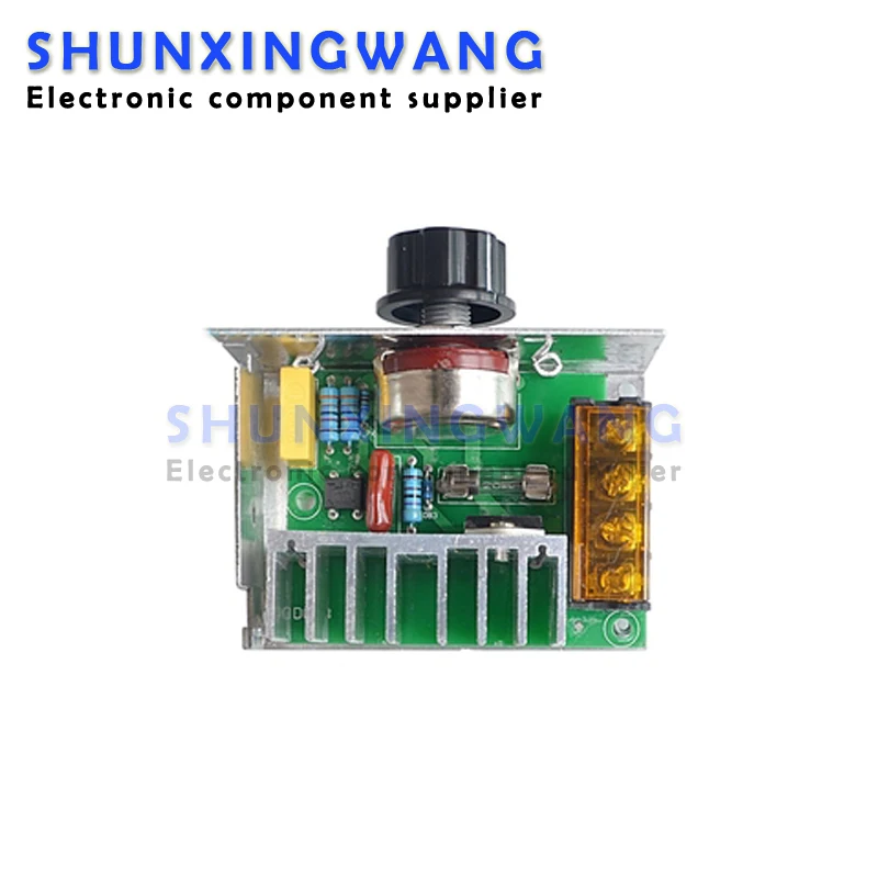 Régulateur de tension électronique SCR, 220V, 4000W, haute puissance ...