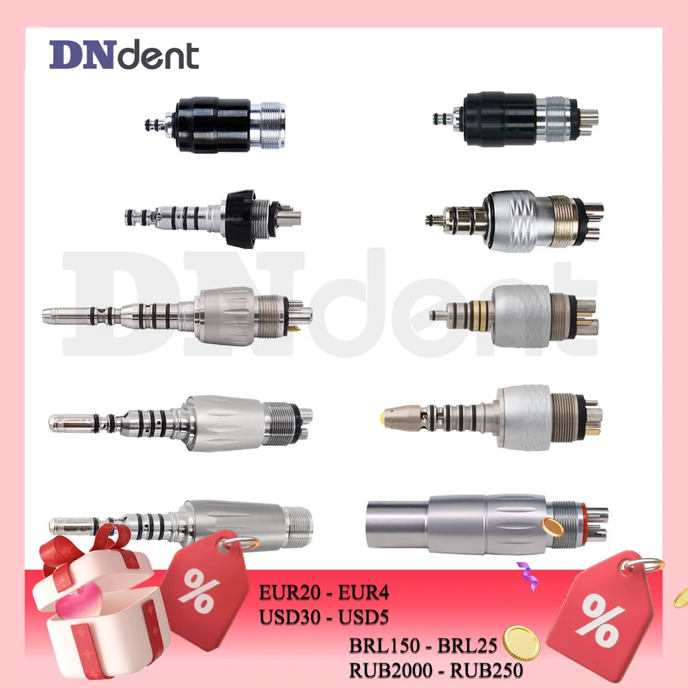 Dental 2/4/6hole Quick Coupler Swivel Coupling For Nsk Qd-j Kavo Sirona ...