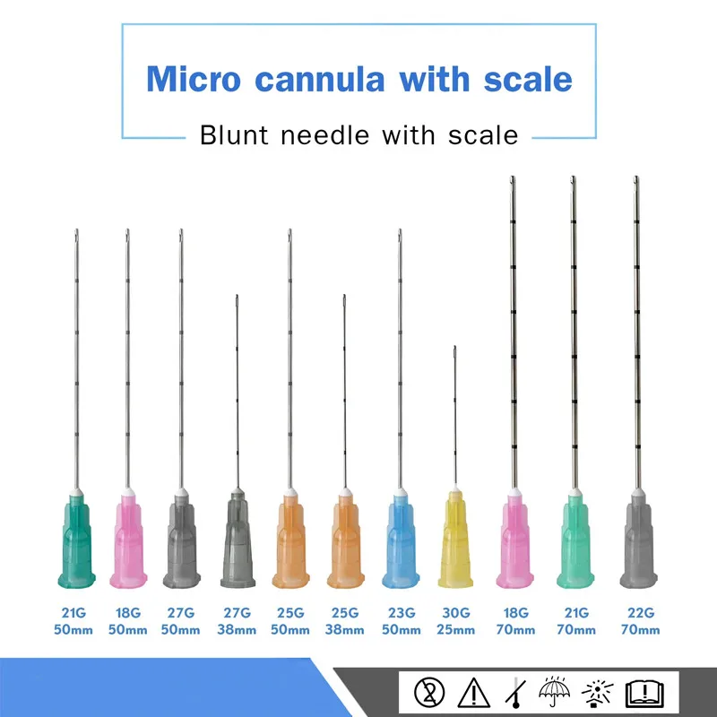 Agulha-sem-corte-est-ril-empacotada-Lndividually-18G-21G-22G-23G-25G ...