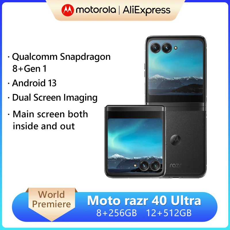 Motorola-moto-razr-40-Ultra-5G-Folded-Screen-Smartphone-Snapdragon-8 ...
