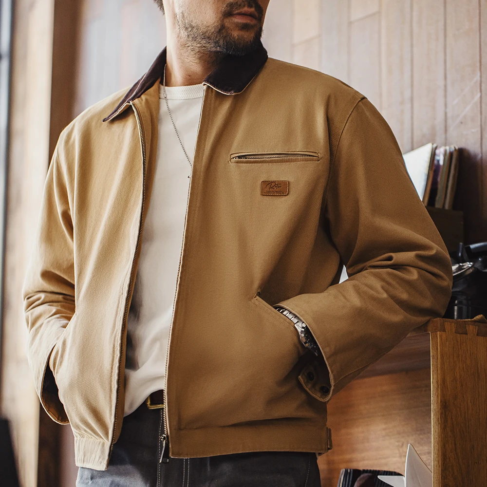 Maden-Retro-Canvas-Detroit-Hunting-J001-Jacket-with-Heavyweight-Cotton ...