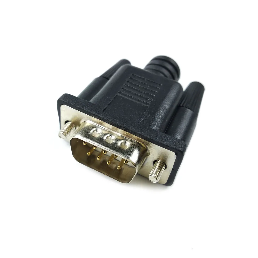 9P-15P-Serial-RS232-Dsub-9pin-Plug-Socket-DB-DB9-DB15-Housing-Covers ...