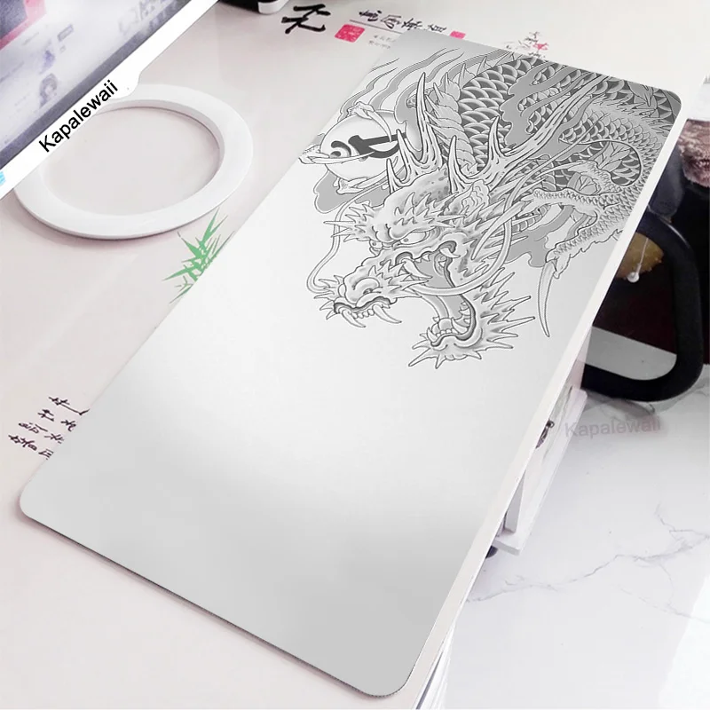 Mouse-Pad-Chinese-Style-Dragon-Large-Gamer-XXL-Keyboard-Desk-Mouse-Mat ...