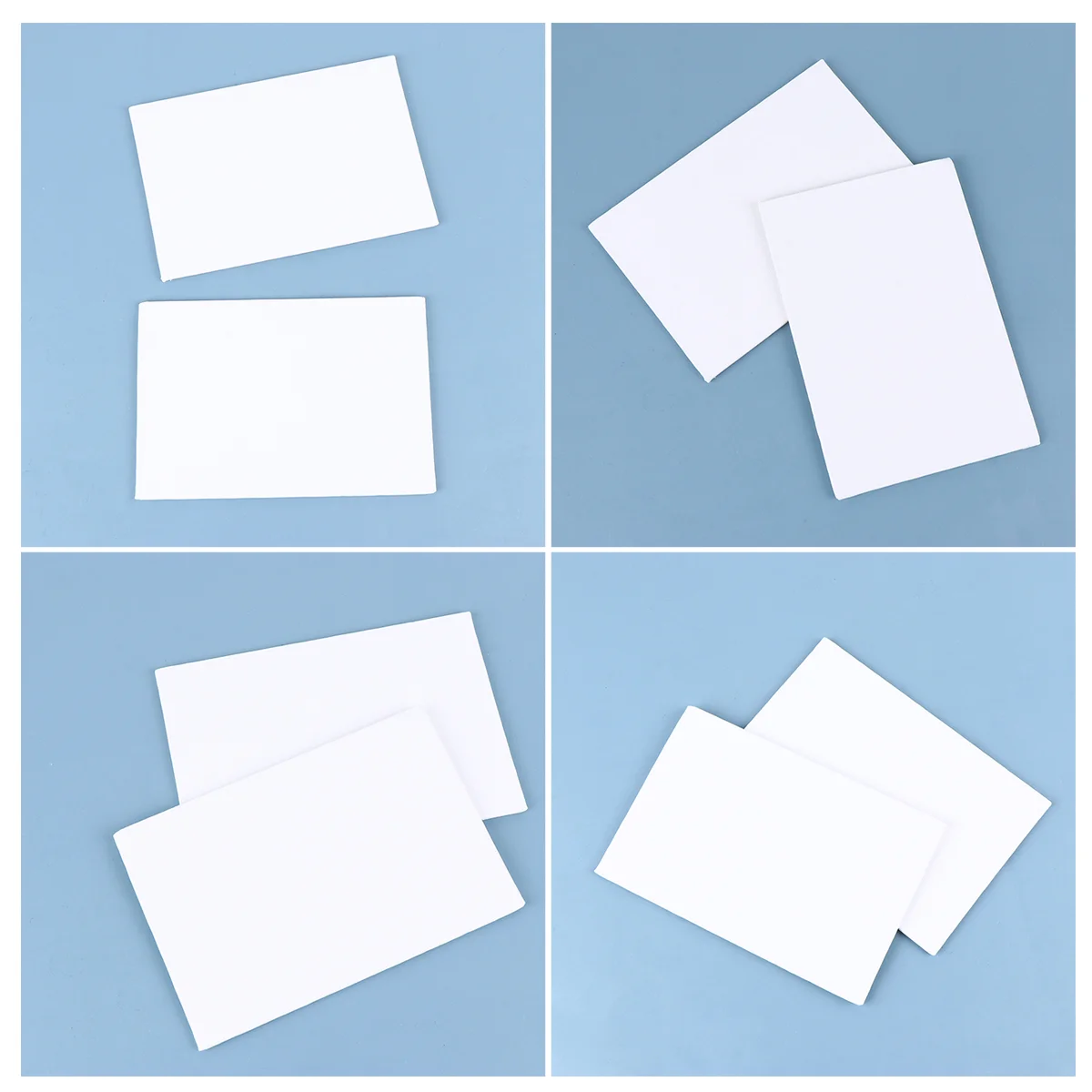10-Pcs-Cotton-Board-White-Drawing-Canvas-Painting-Paper-Panel-Artist ...