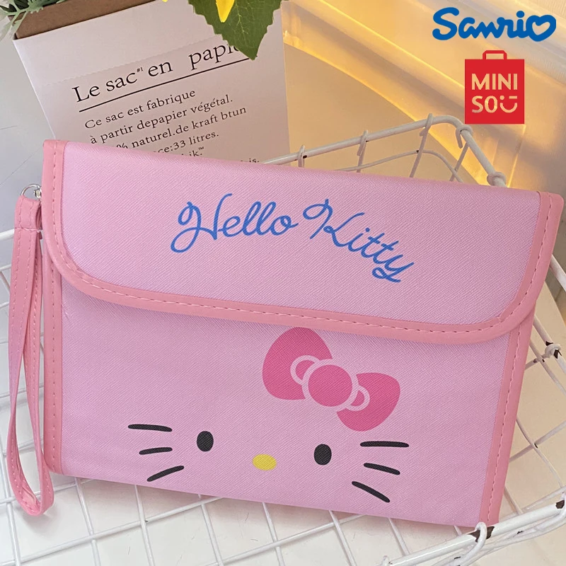 MINSO-Senrio-Kuromi-Passport-Holder-Organizer-Cute-Cartoon-My-Melody ...