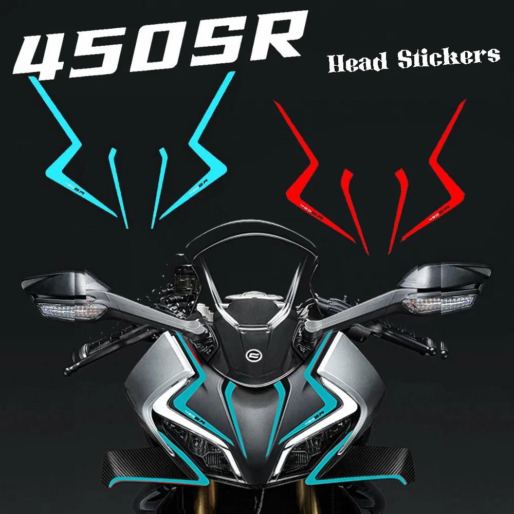 For-CFMOTO-450SR-Head-Front-Lip-Sticker-Motorcycle-Accessories ...