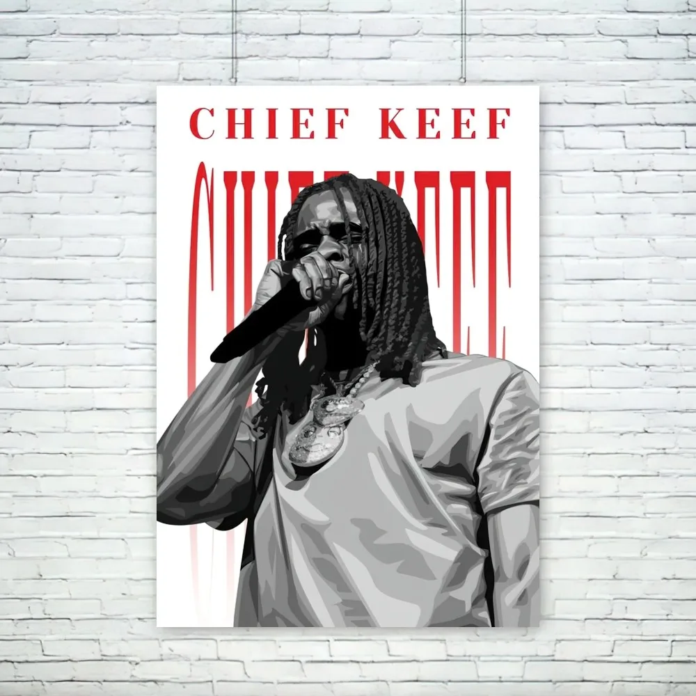 Chief Keef Black And White Drawing