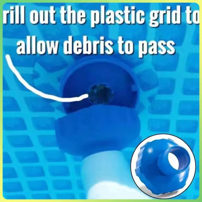 Plastic-Pool-Adapter-Skimmer-Floating-Leaves-Clean-Outdoor-Pool-Washer ...