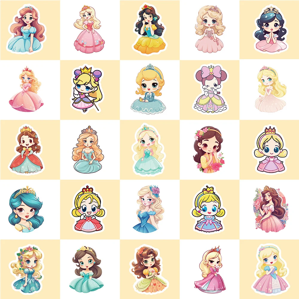 Cute Chibi Disney Princesses