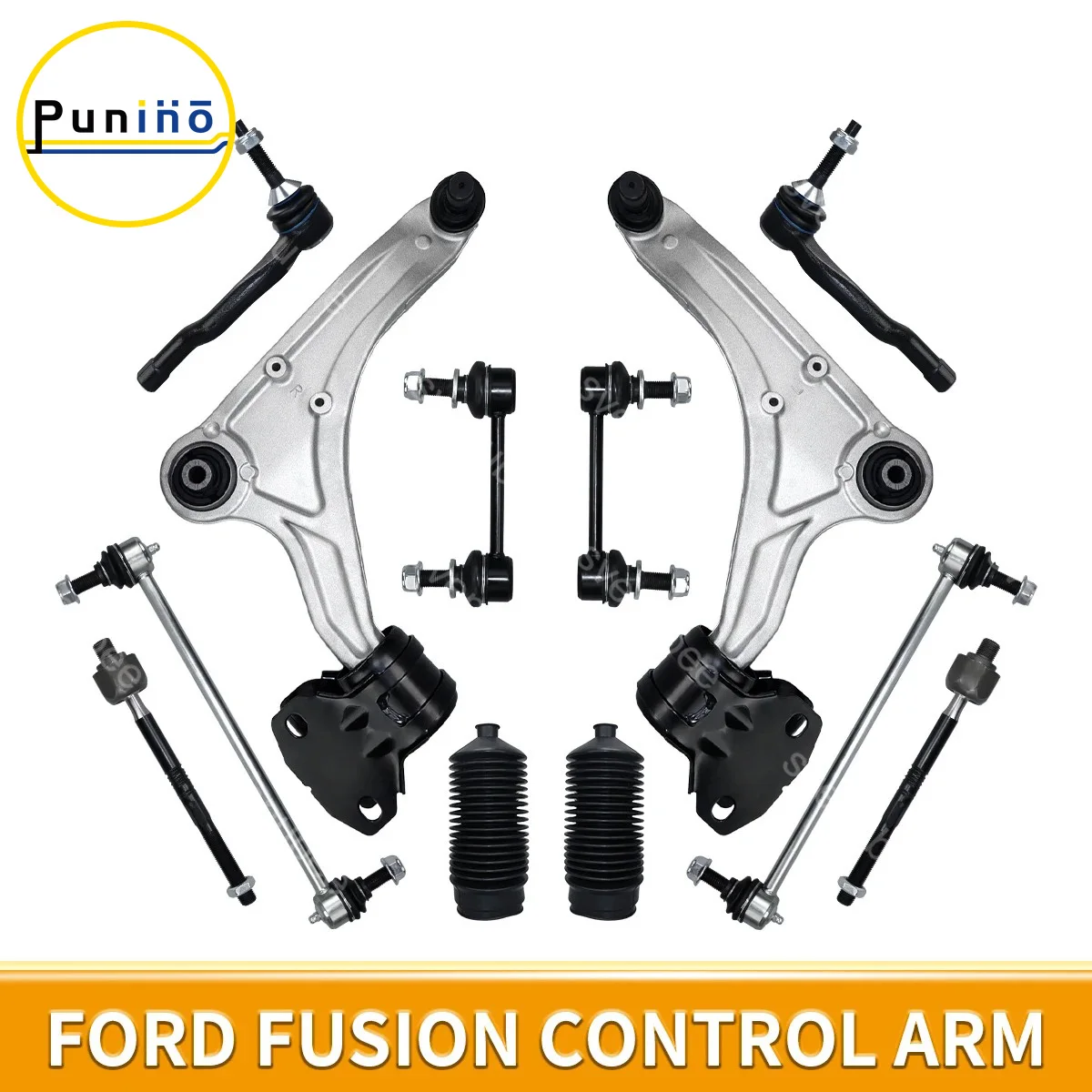 Punino-12pcs-Front-Lower-Control-Arm-Stabilizer-Sway-Bar-Link-Tie-Rod ...