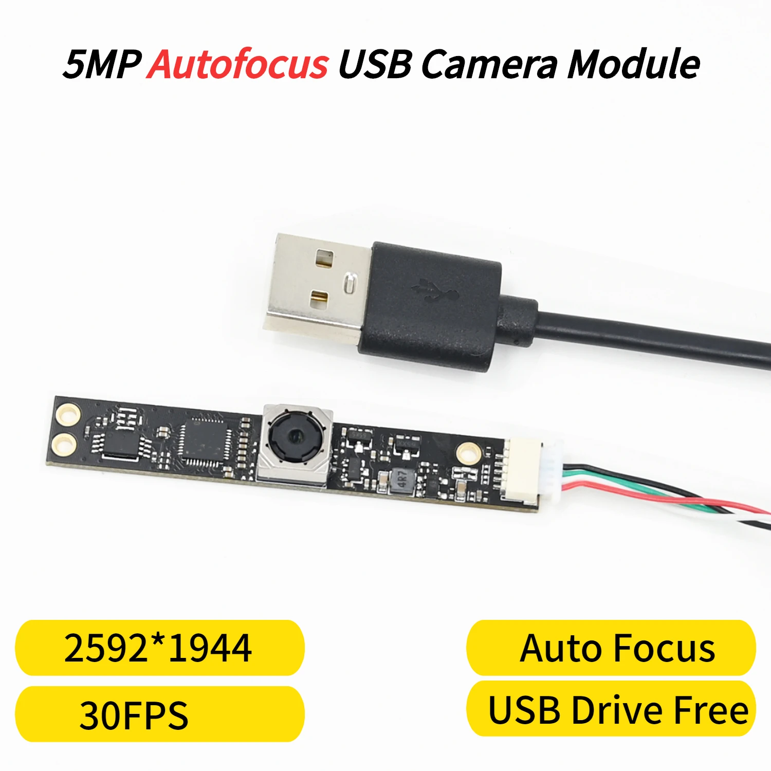 5MP-AutoFocus-Camera-Module-Bar-30FPS-60x8mm-5-Megapixel-Mini-USB ...