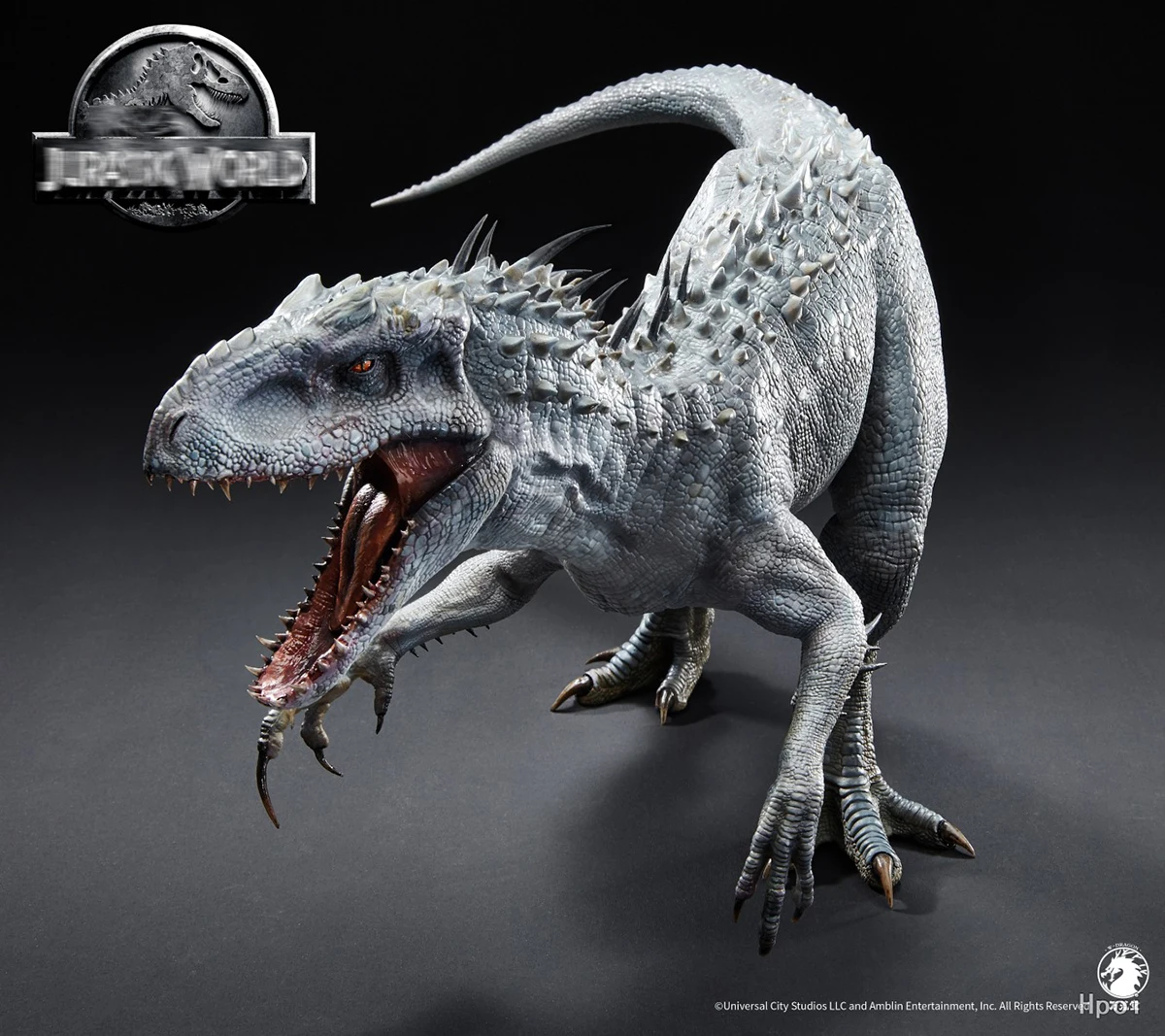 W Dragon figura Original de Indominus Rex, Lord of Abyss, prehistórico ...