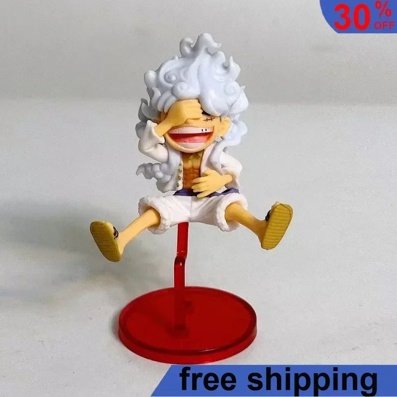 ONE-PIECE-Anime-Figure-9cm-Luffy-Figures-Gear-5-Characters-Kawaii-Pvc ...
