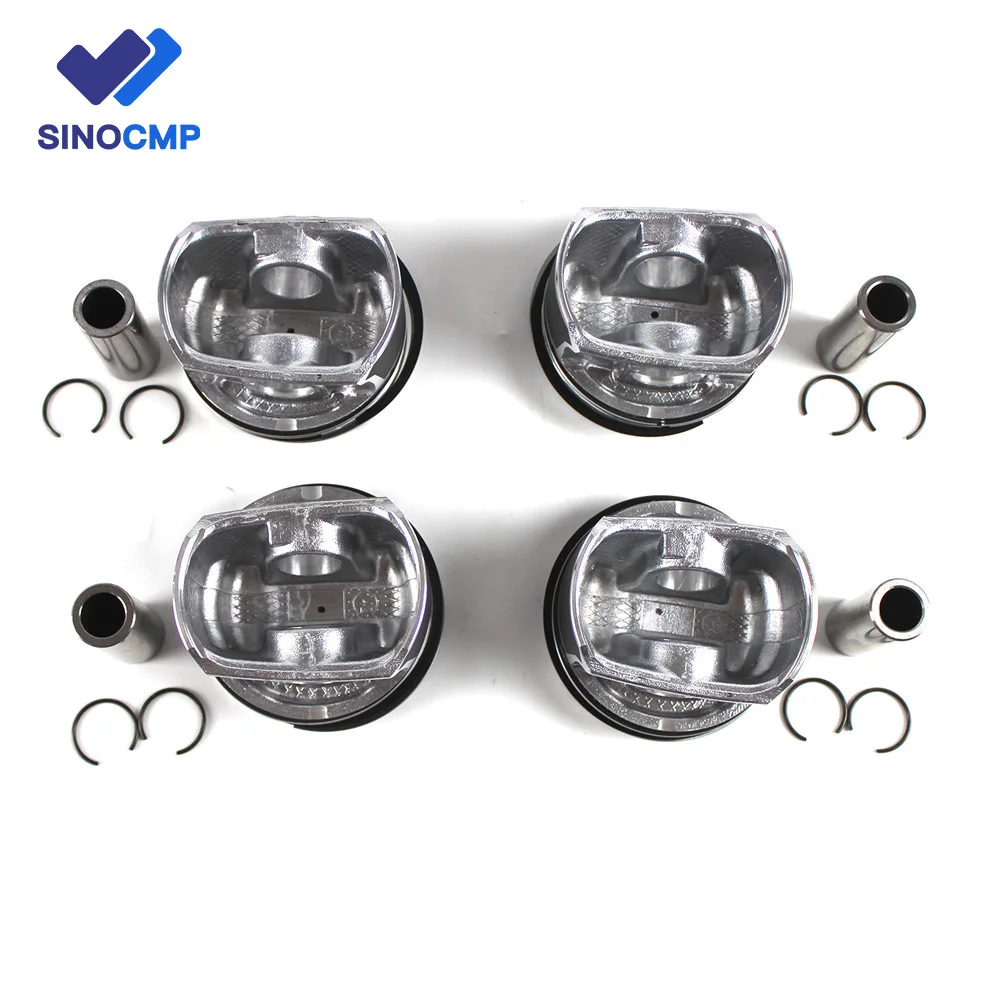 4pcs 77mm Cylinder Bore Pistons&Rings Set 11257566019 For MINI Cooper ...