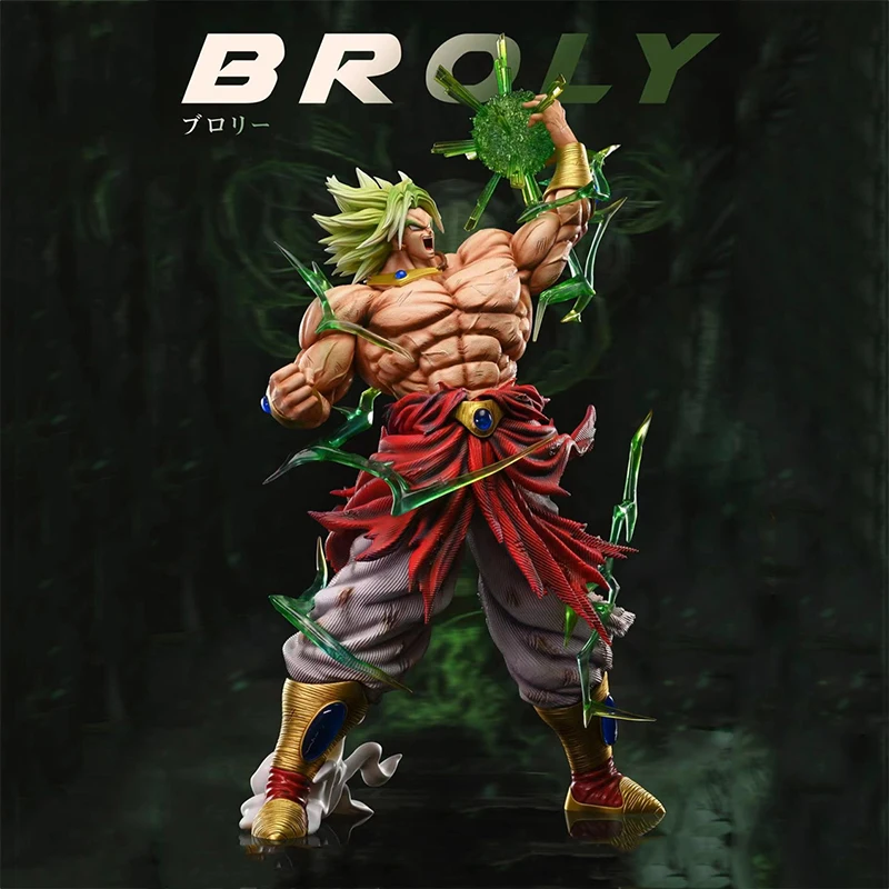43cm-drag-o-bola-figura-gk-bug-smsp-super-broly-a-o-estatueta-led-night ...