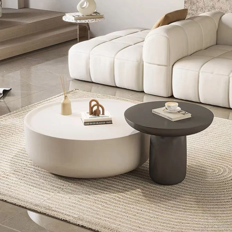 Drawers-Korea-Coffee-Table-Clear-Storage-White-Set-Luxury-Side-Table ...