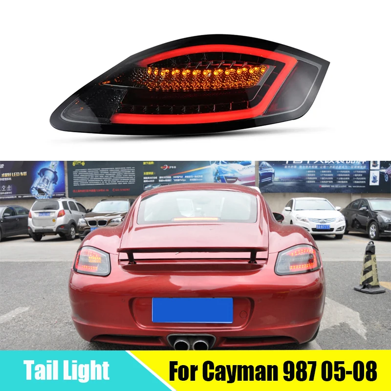 LED-Taillight-For-PORSCHE-Cayman-987-2005-2008-Rear-Fog-Lamp-Dynamic ...