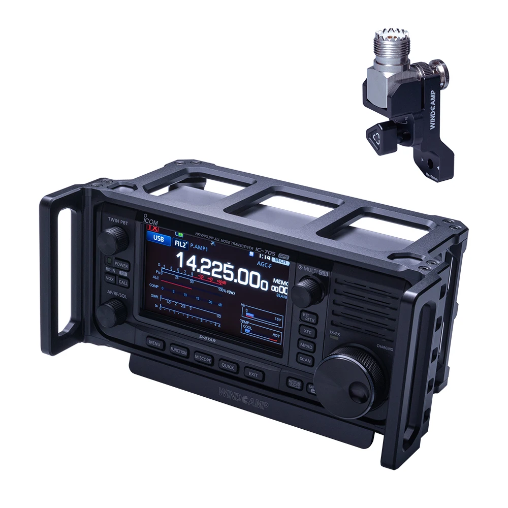 WINDCAMP-Carry-Cage-for-IC-705-ARK-705-Shield-RC-2-Quick-Release ...