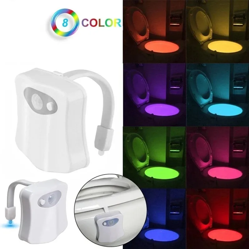 16color-Smart-PIR-Motion-Sensor-Toilet-Seat-Night-Light-Waterproof ...