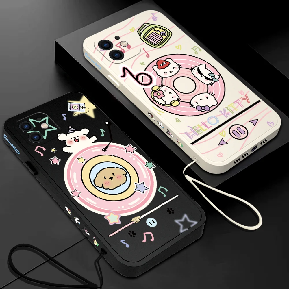 Hello-Kitty-Pom-Pom-Purin-Phone-Case-For-Xiaomi-Redmi-Note-12-12S-11S ...