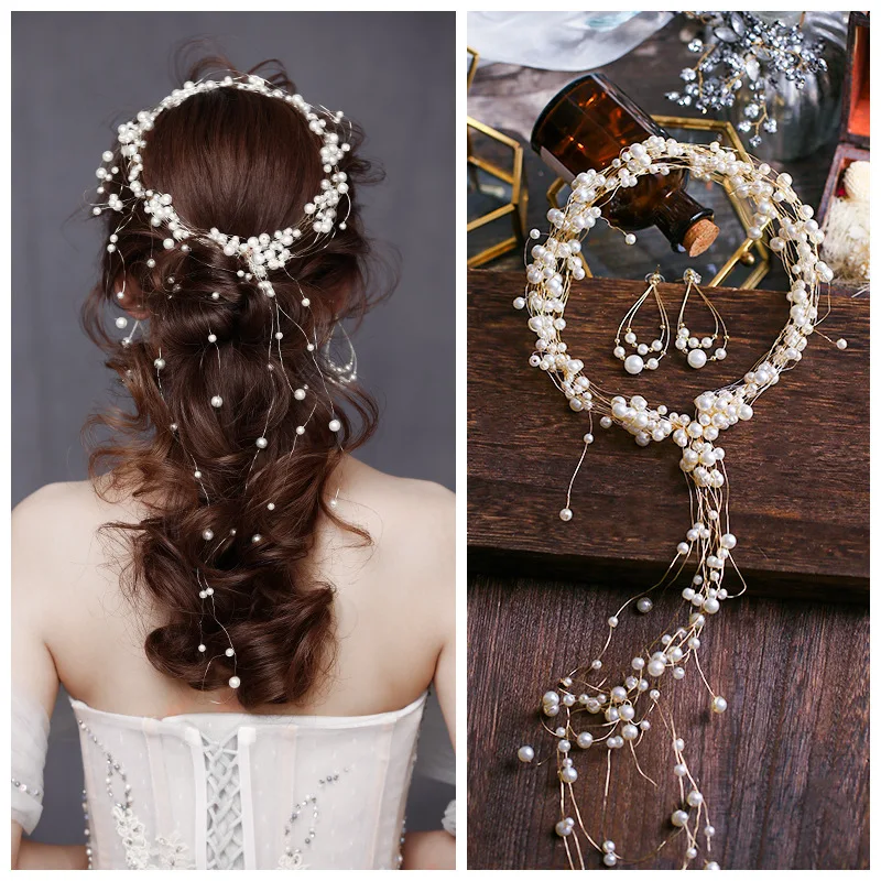 Wedding-Hair-Accessories-Crystal-Pearl-Hair-Belt-Wedding-Bridal-Hair ...