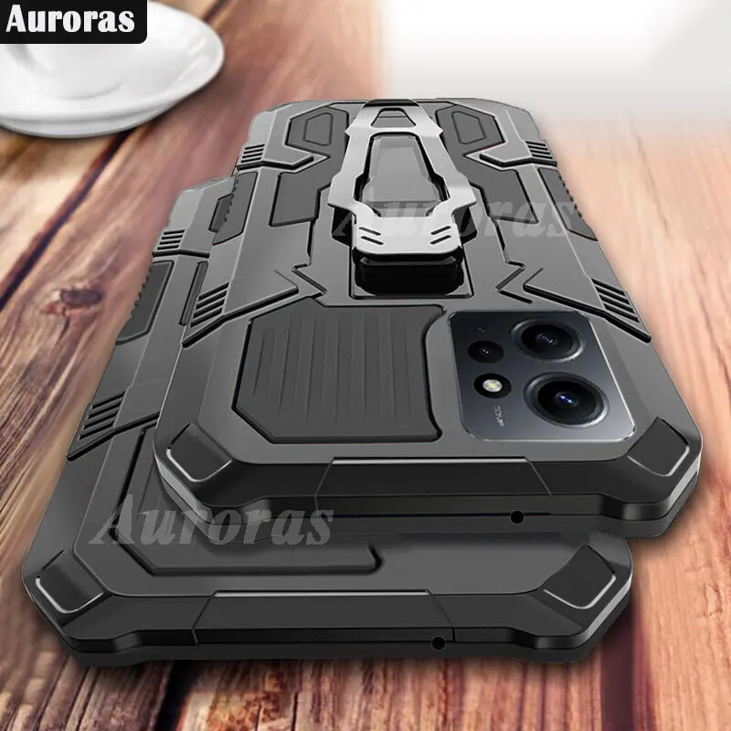Auroras-Hard-Case-For-Redmi-Note12-Pro-Plus-5G-Armor-Cover-Magnetism ...
