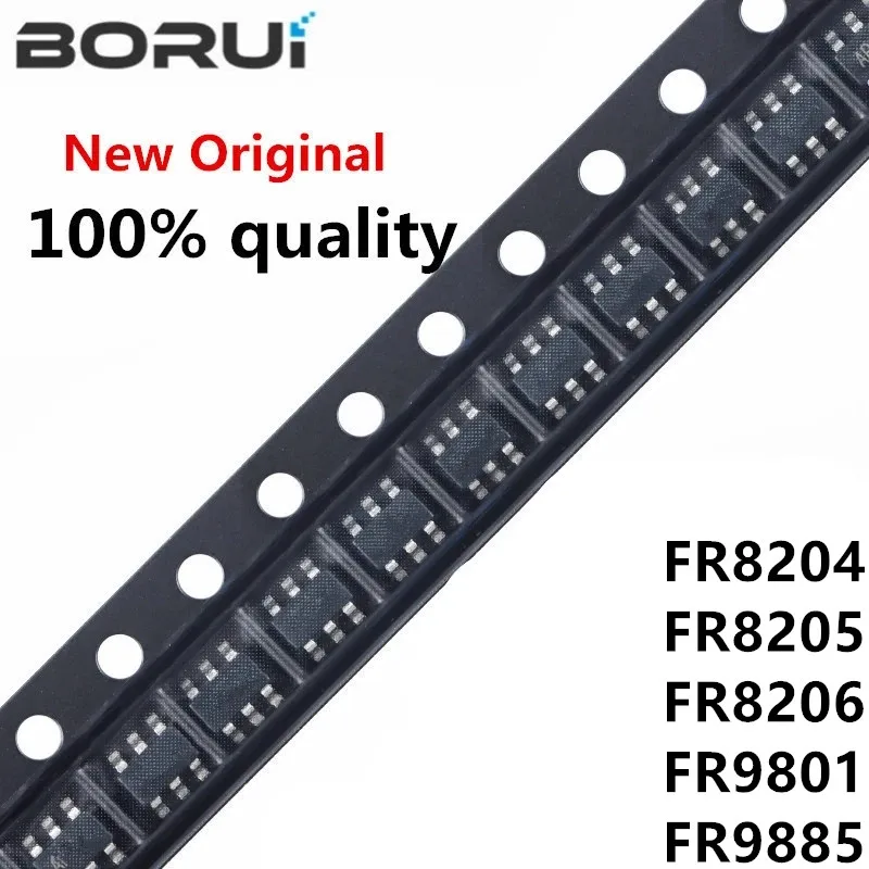 5PCS-FR8204-FR8205-FR8206-FR9801-FR9885-SOT23-6-S6CTR-Switch-power ...