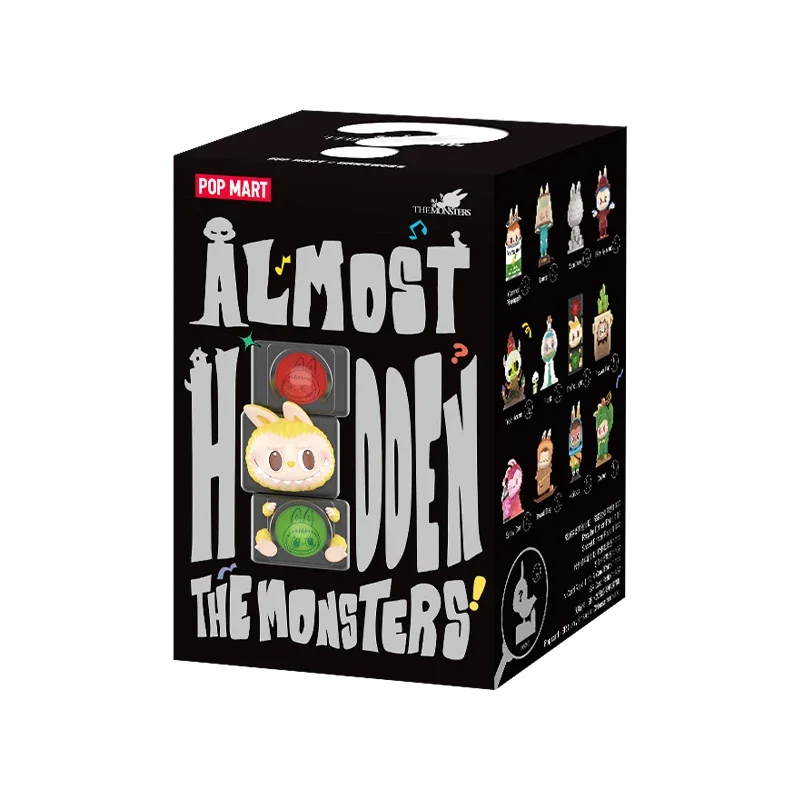 POP MART THE MONSTERS ALMOST HIDDEN Series Blind Box Toys Anime Action ...