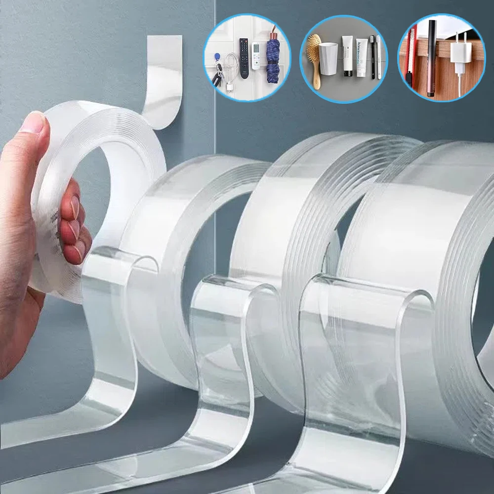 Super-Strong-Double-Sided-Adhesive-Tapes-Washable-Reusable-Traceless ...