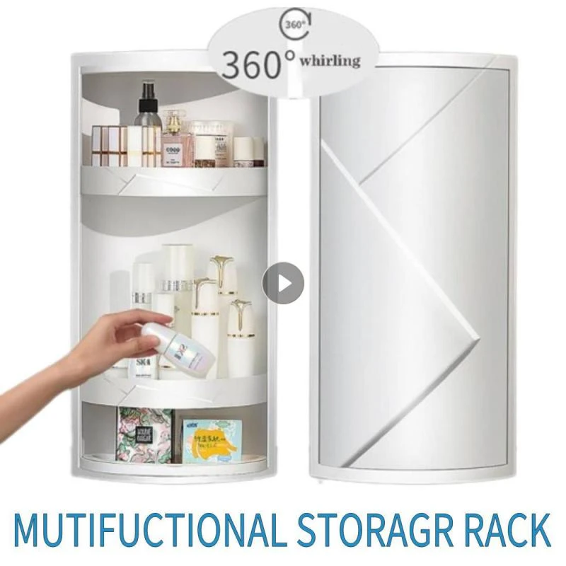 Bathroom Storage Rack Non-Perforated TriangleWall-Mounted Toilet 360 ...