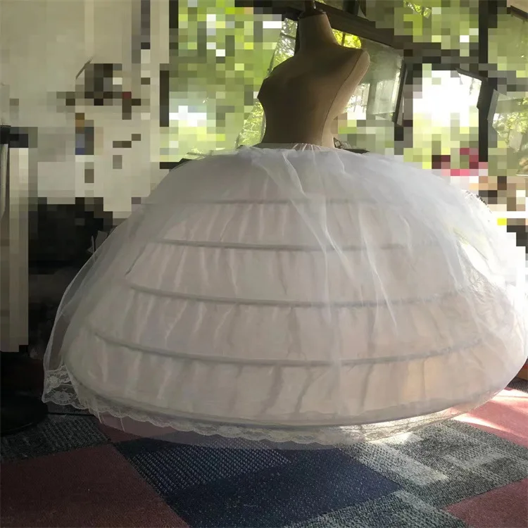 Bridal-Wedding-Dress-plus-Sized-Crinoline-Five-Steel-Circle-plus-Yarn ...