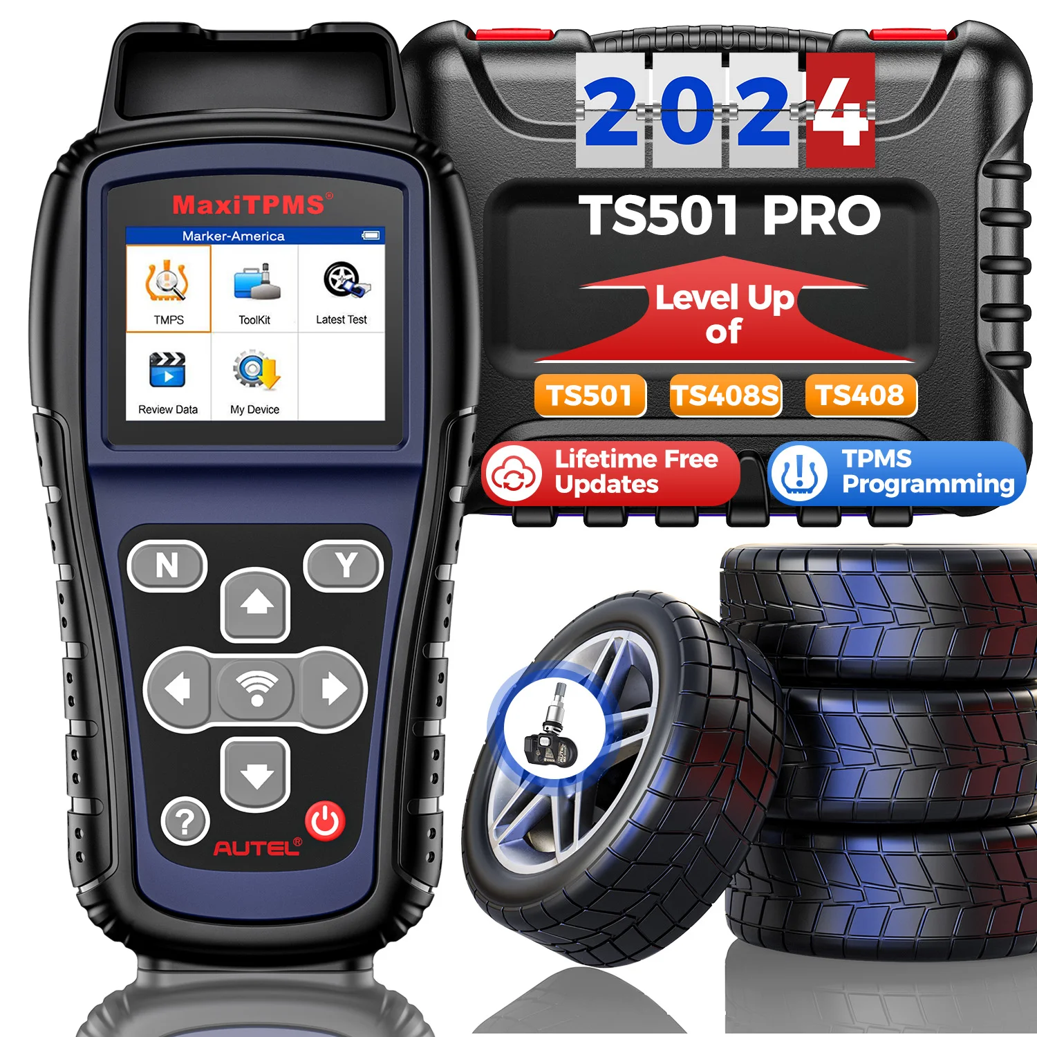 Autel-Tire-Service-Scanner-MaxiTPMS-TS501-Pro-TPMS-Relearn-Tool-TPMS ...