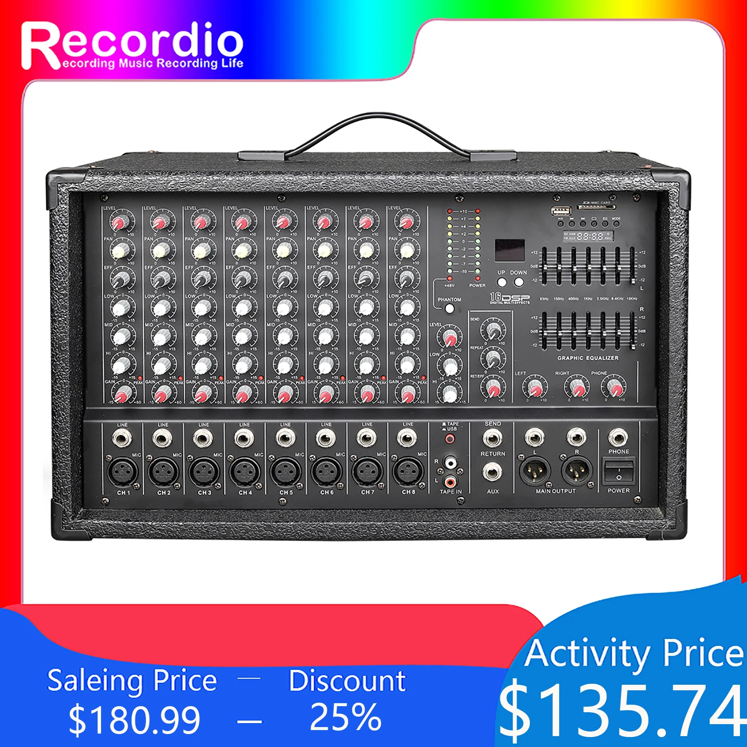 GAX-EB8-Box-type-professional-high-power-mixer-with-power-amplifier-8 ...