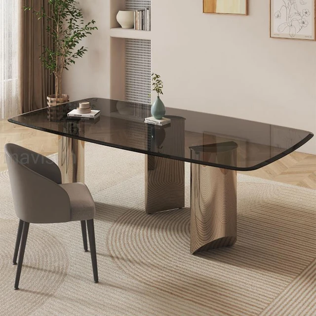 Rectangular Glass Dining Room Tables