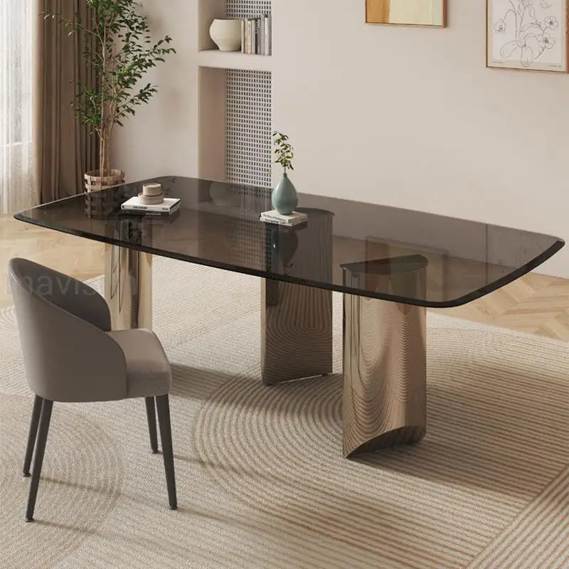 Rectangle Glass Dining Room Tables
